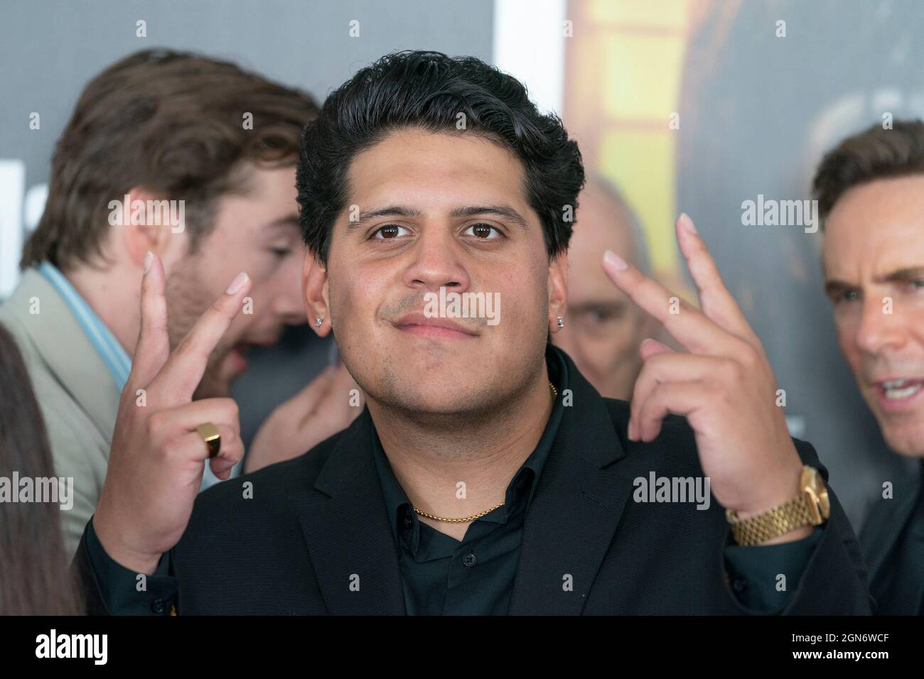 New York, United States. 22nd Sep, 2021. Samson Moeakiola attend ...