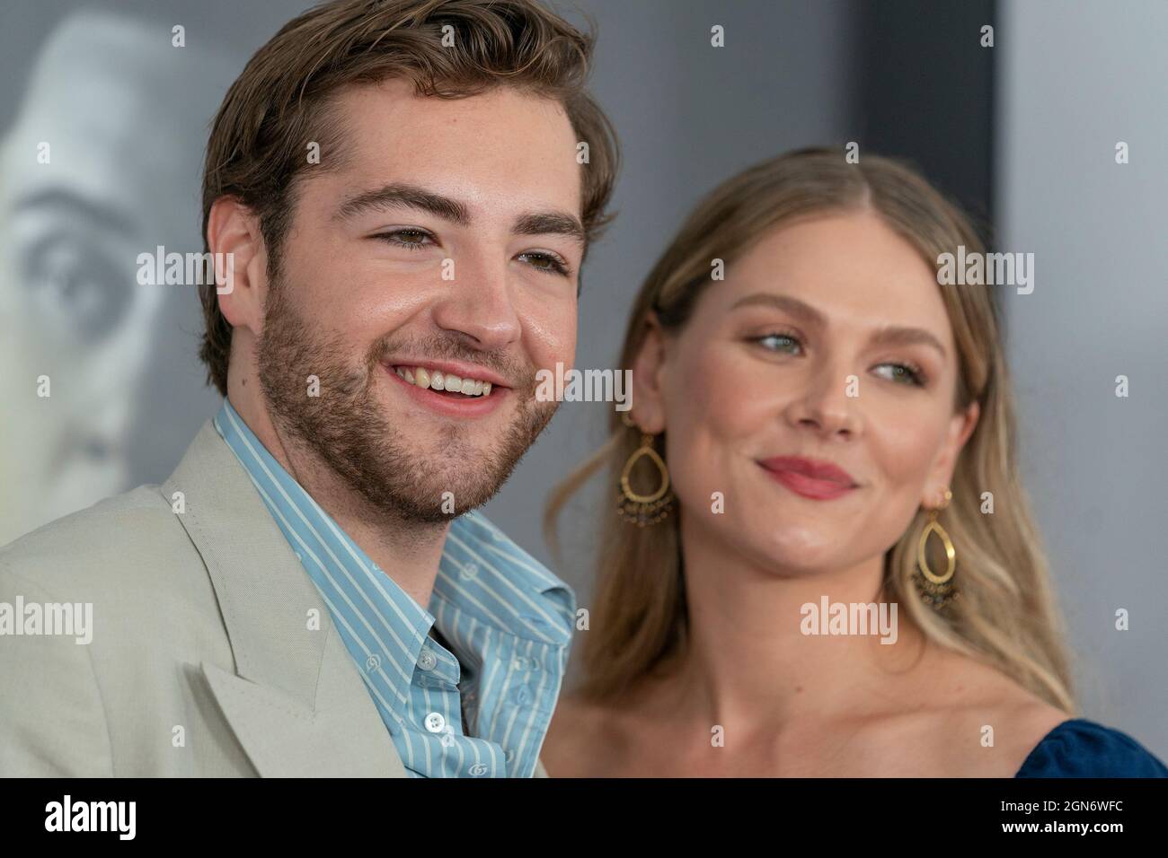 New York, United States. 22nd Sep, 2021. Michael Gandolfini and Ally ...