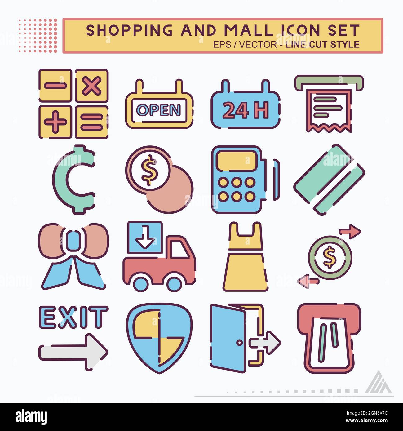 Supermarket advertisement vector vectors hi-res stock photography and ...