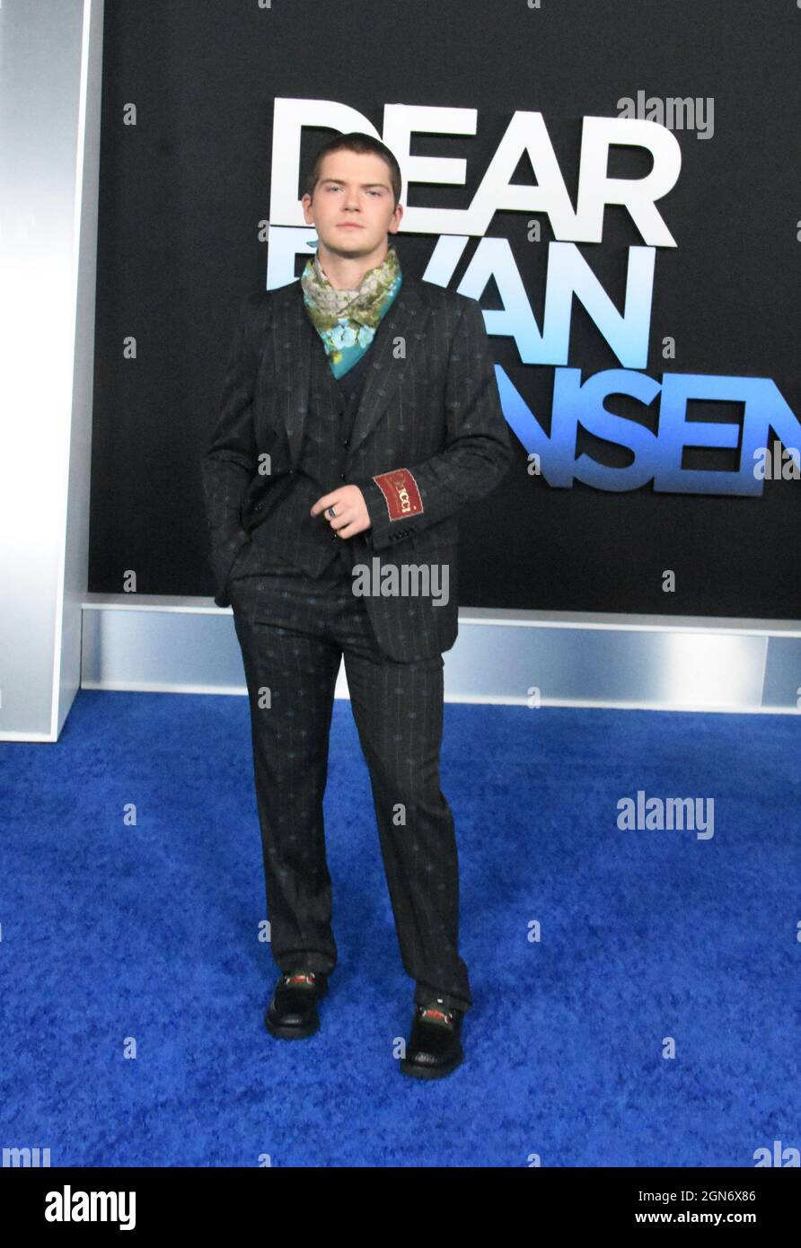 Los Angeles, California, USA 22nd September 2021 Actor Colton Ryan ...