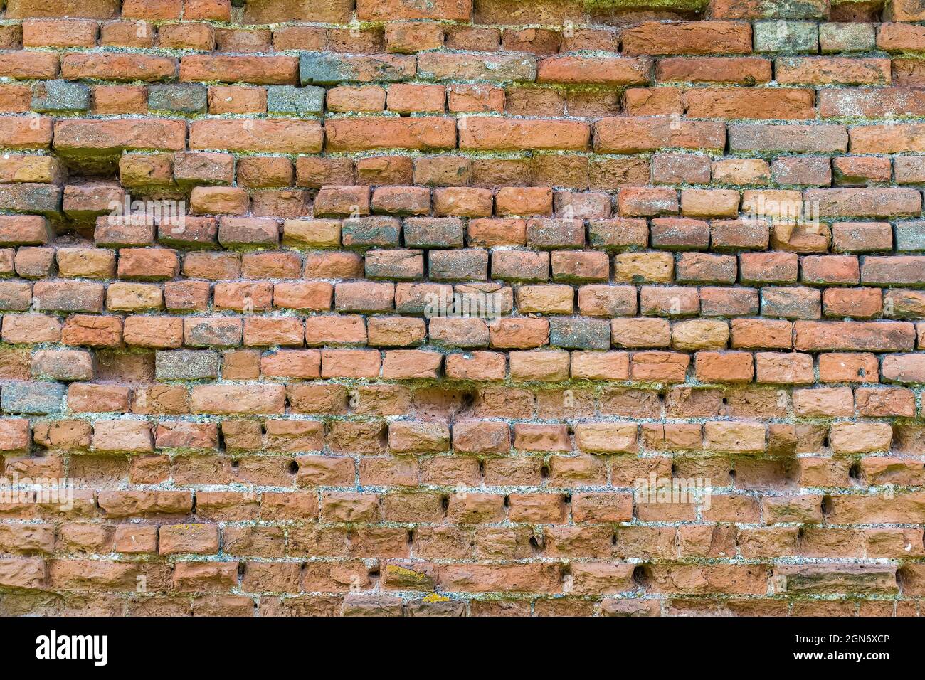 Beautiful rustic brick wall texture background Stock Photo - Alamy