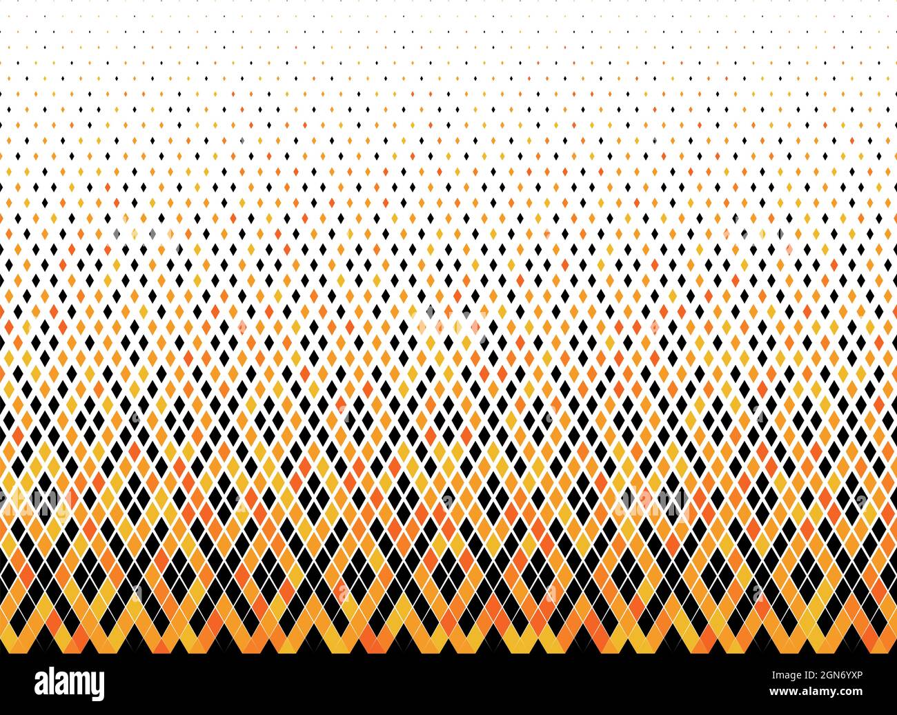 Halftone vector background.Filled with colored diamonds .Long fade out ...