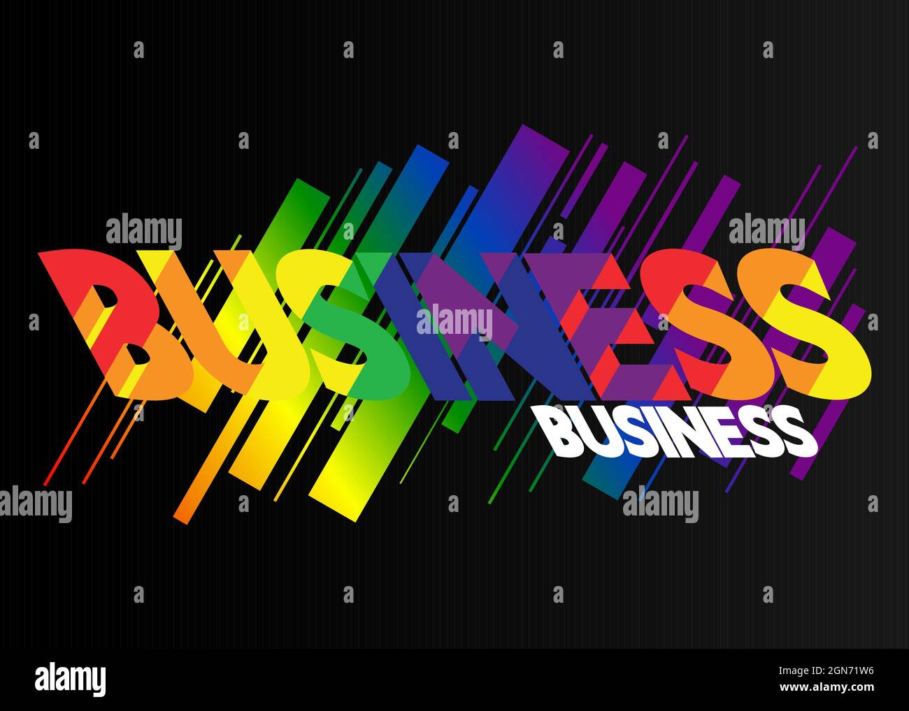 Business, Vector logo. Quotes and phrases for cards, banners, posters ...