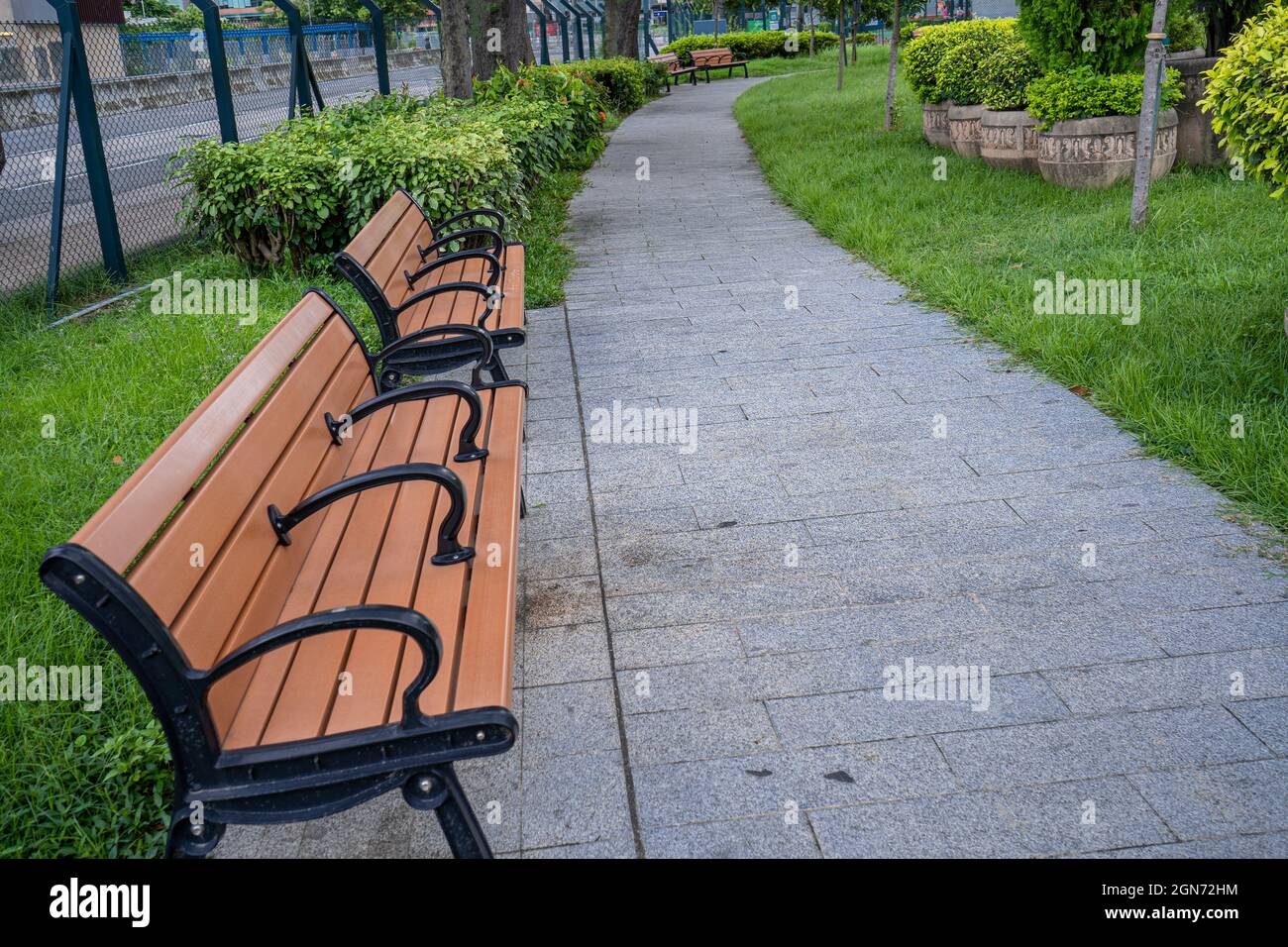 Seating area garden hi-res stock photography and images - Alamy