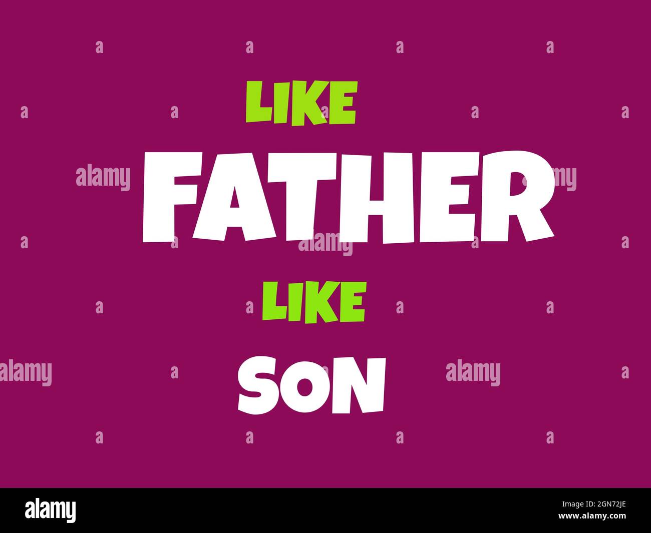 Like Father Like Son - Father Son love Stock Photo - Alamy