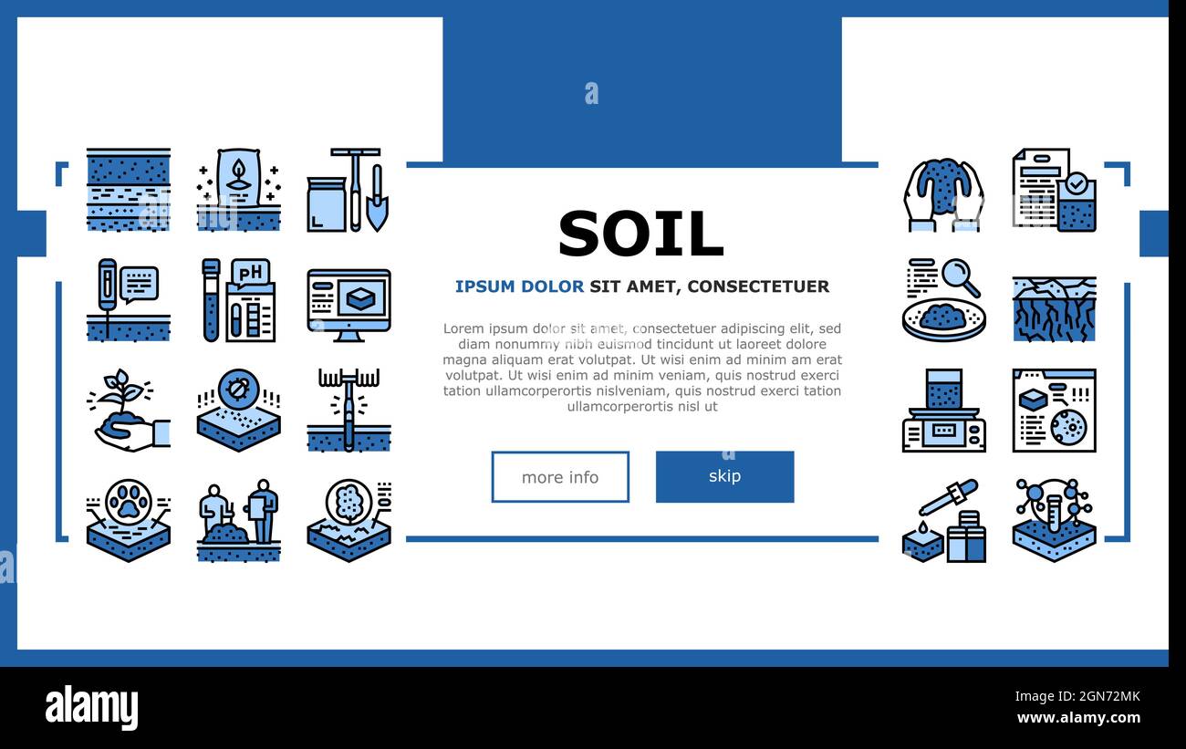 Testing soil Stock Vector Images - Alamy