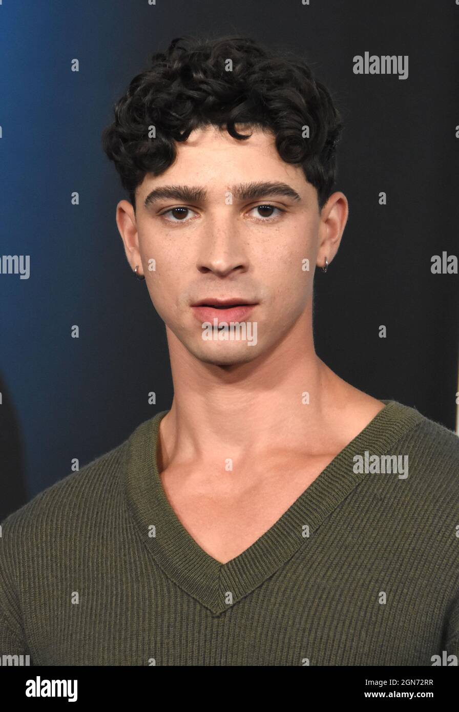 Los Angeles, California, USA 22nd September 2021 Actor Isaac Powell ...