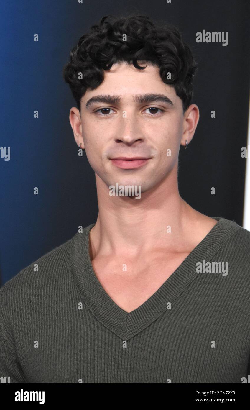 Los Angeles, California, USA 22nd September 2021 Actor Isaac Powell ...