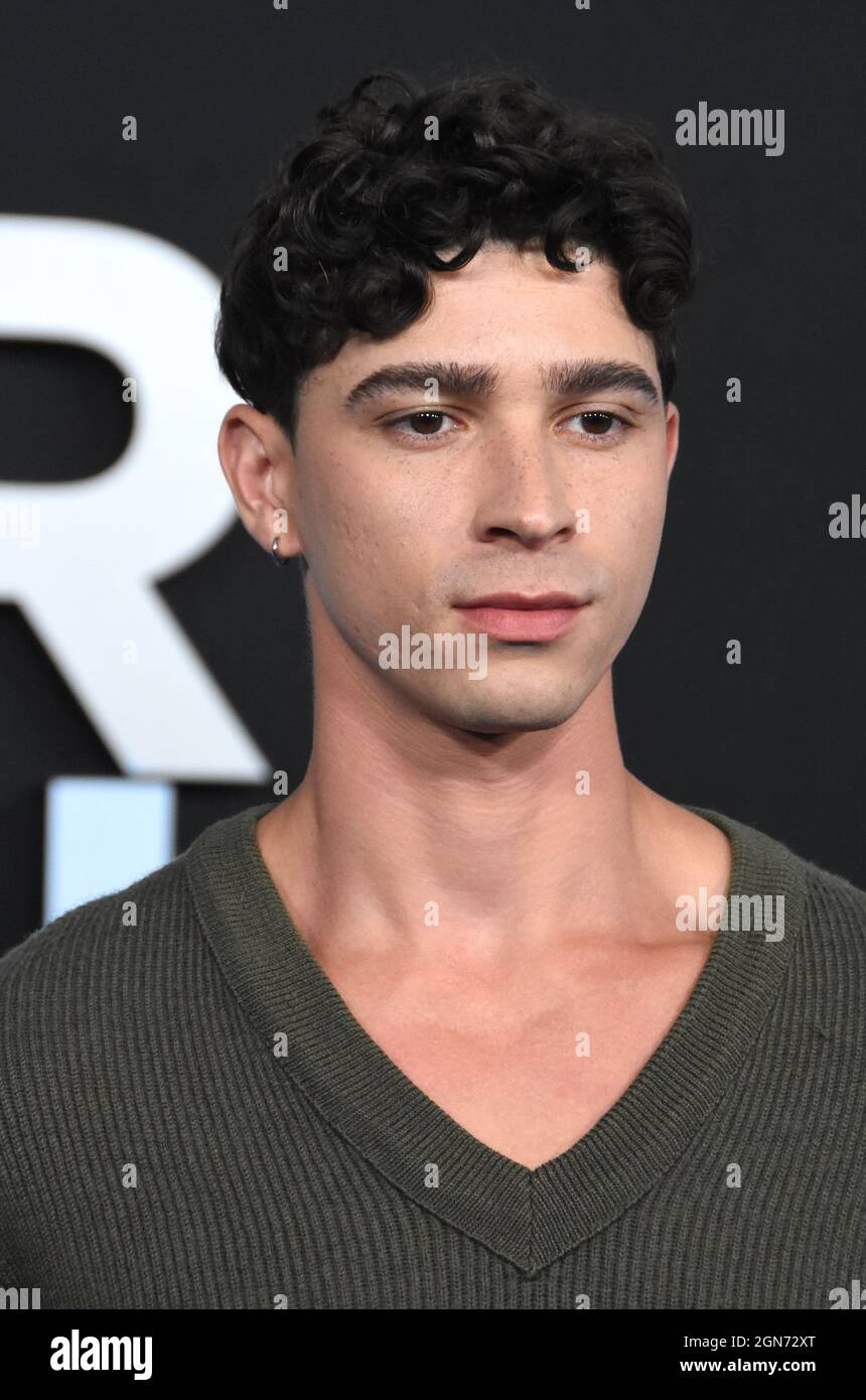 Los Angeles, California, USA 22nd September 2021 Actor Isaac Powell ...