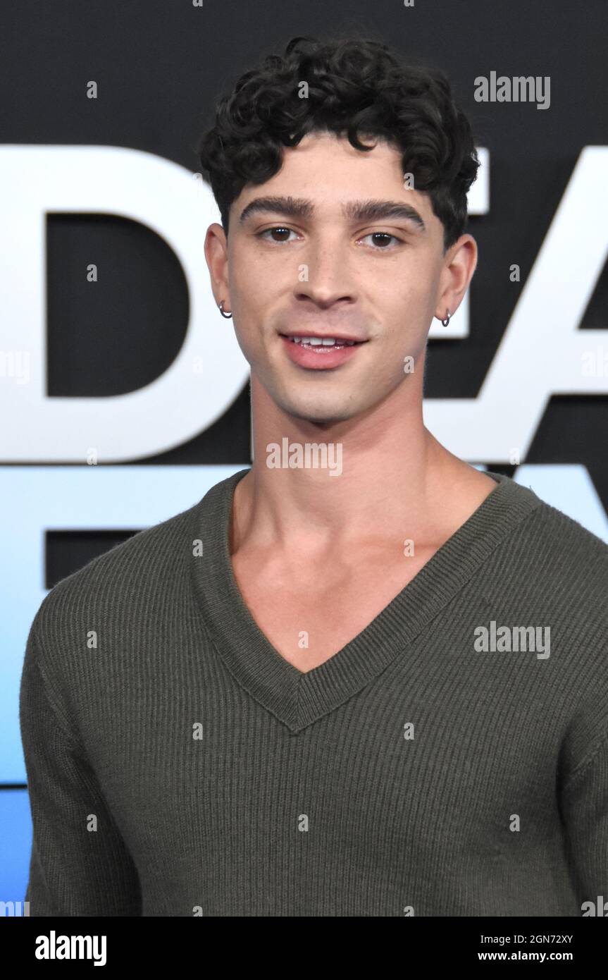 Los Angeles, California, USA 22nd September 2021 Actor Isaac Powell ...