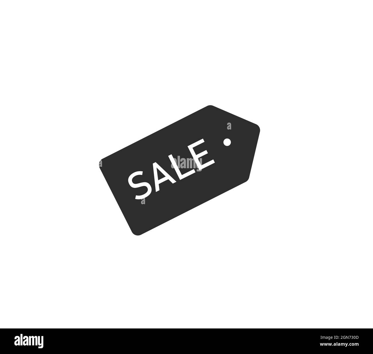 Sale coupon isolated on white background Stock Vector Image & Art - Alamy