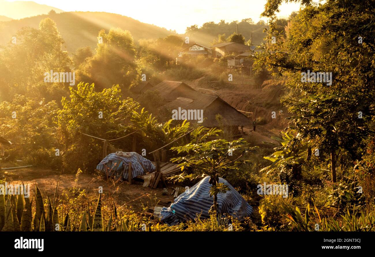 Rural village setting hi-res stock photography and images - Alamy