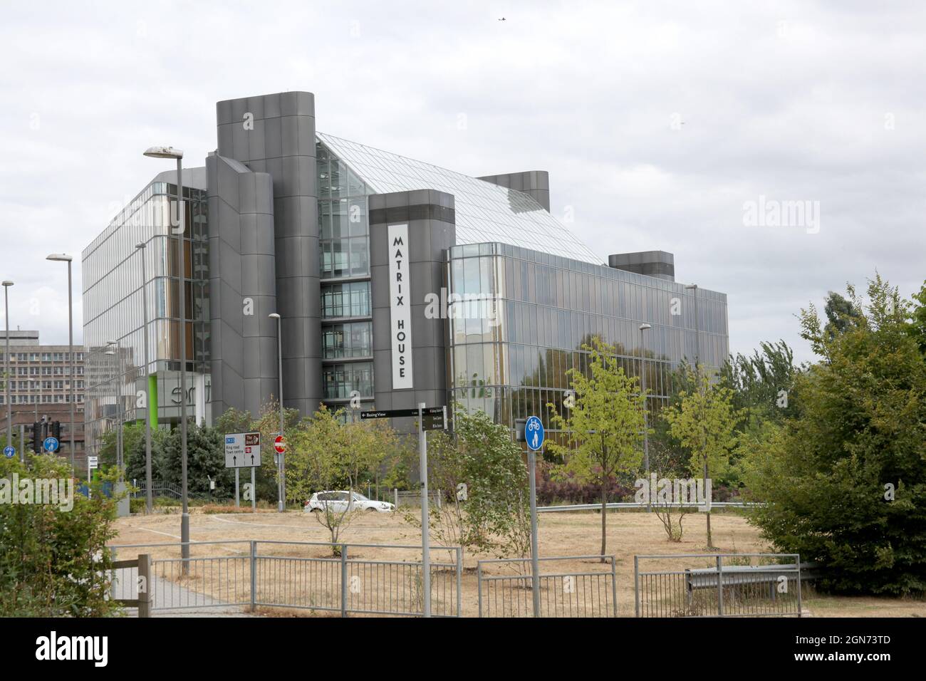 The Matrix House, Basing View in Basingstoke, Hampshire in the UK Stock ...