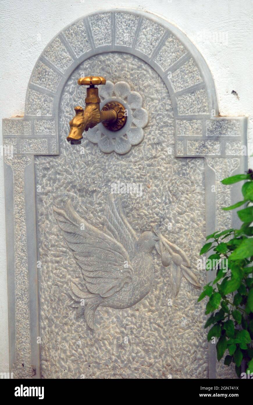 Greece Rhodes island Soroni village Saint Sillas Stock Photo - Alamy