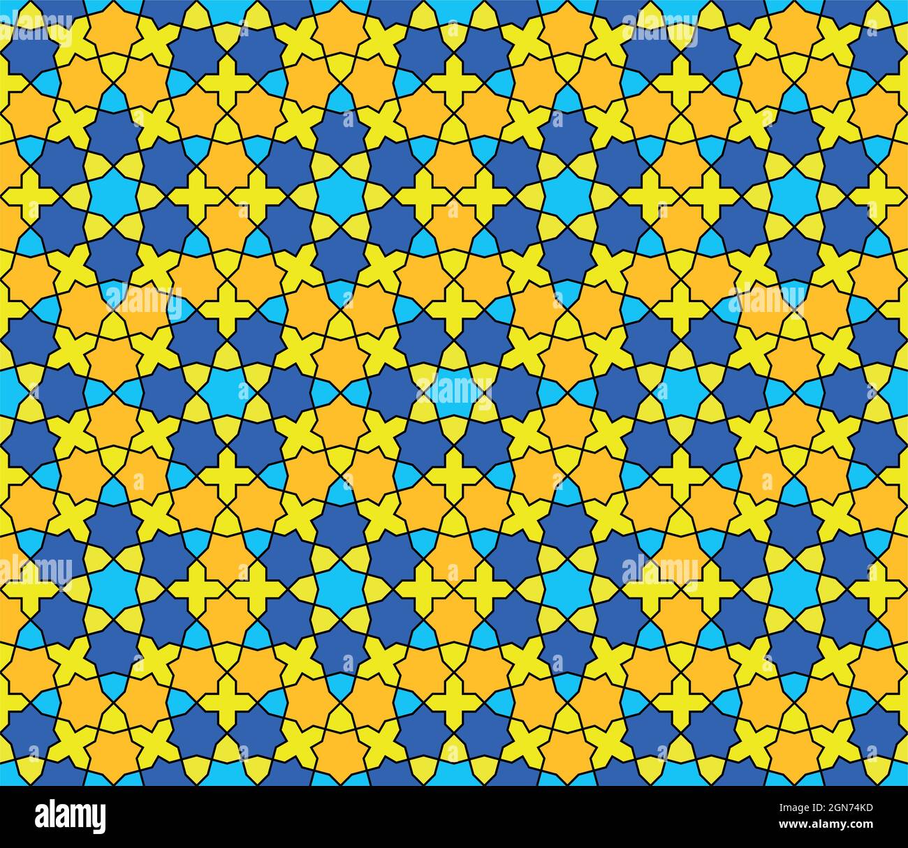 Seamless geometric ornament based on traditional islamic art Stock ...