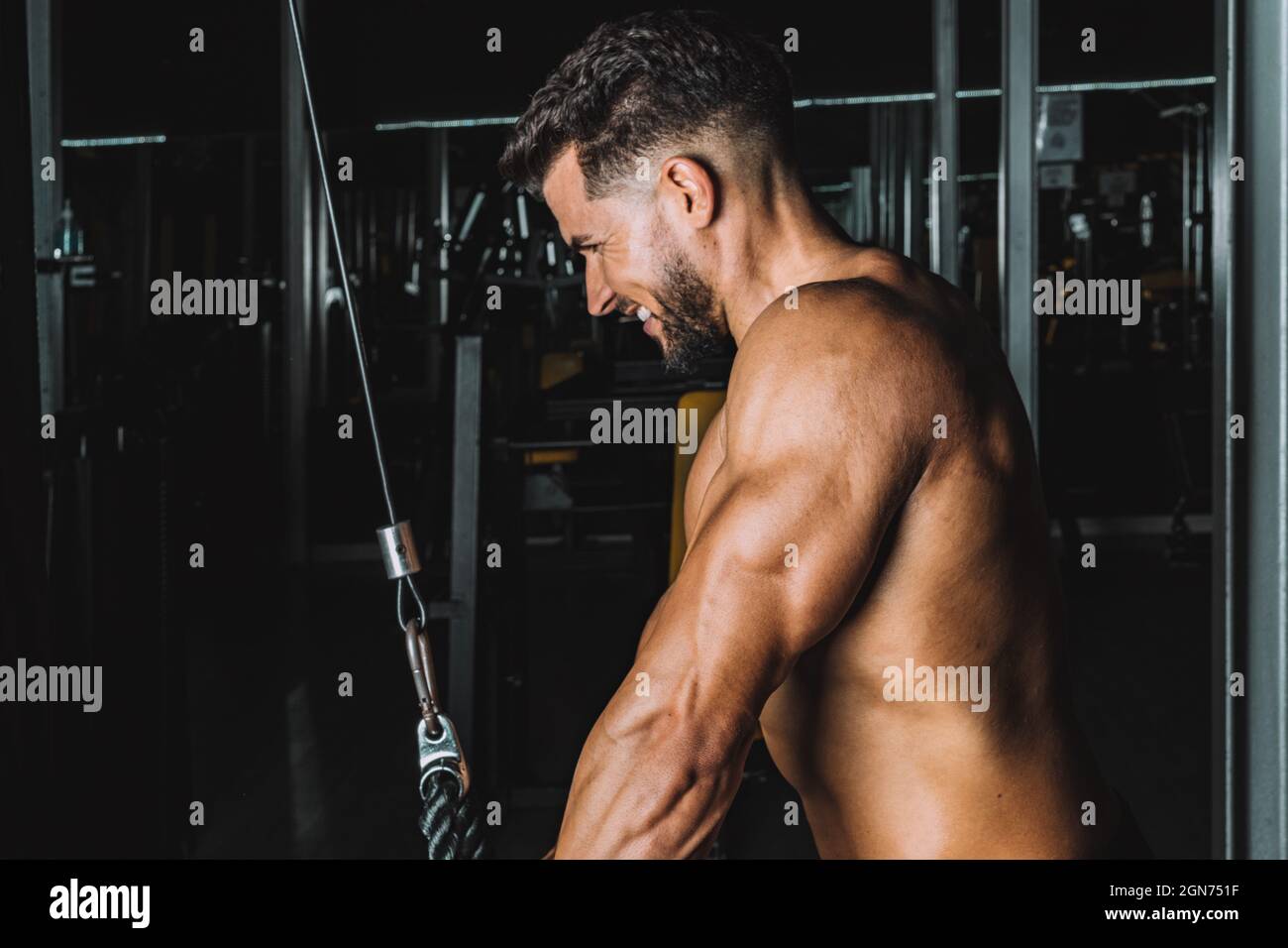 Bodybuilding weigh in hi-res stock photography and images - Alamy