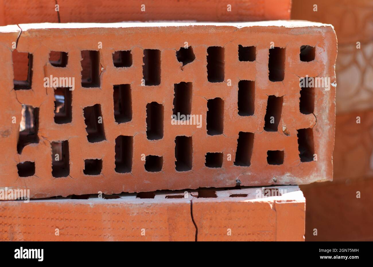 Old red bricks hi-res stock photography and images - Alamy