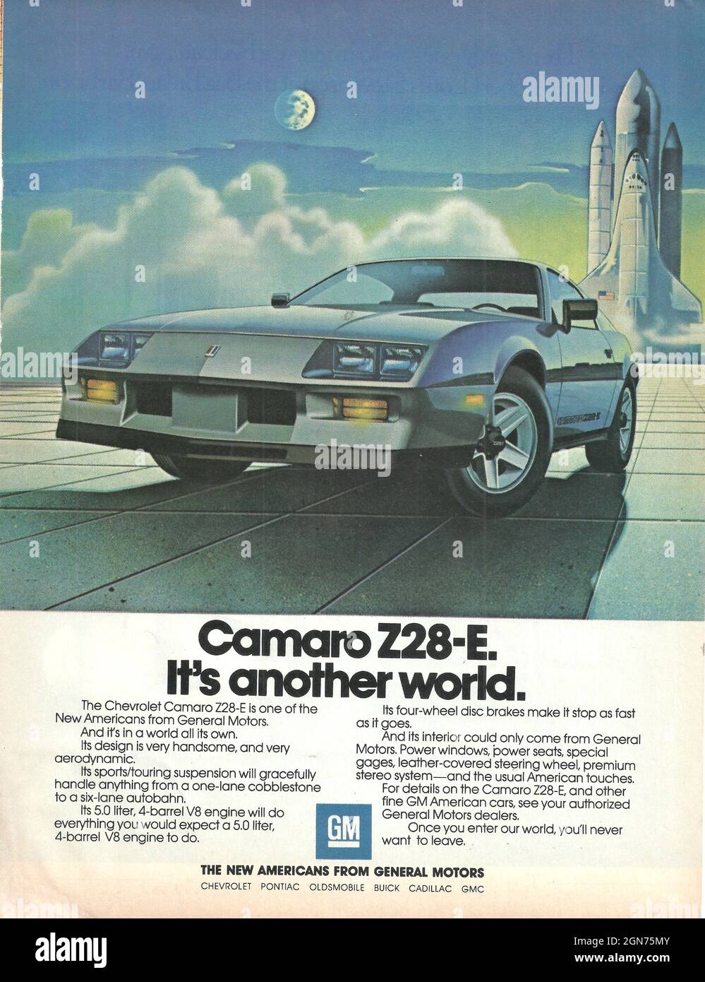 Vintage advertisement of GM General Motors Chevrolet Cadillac Chevette ...