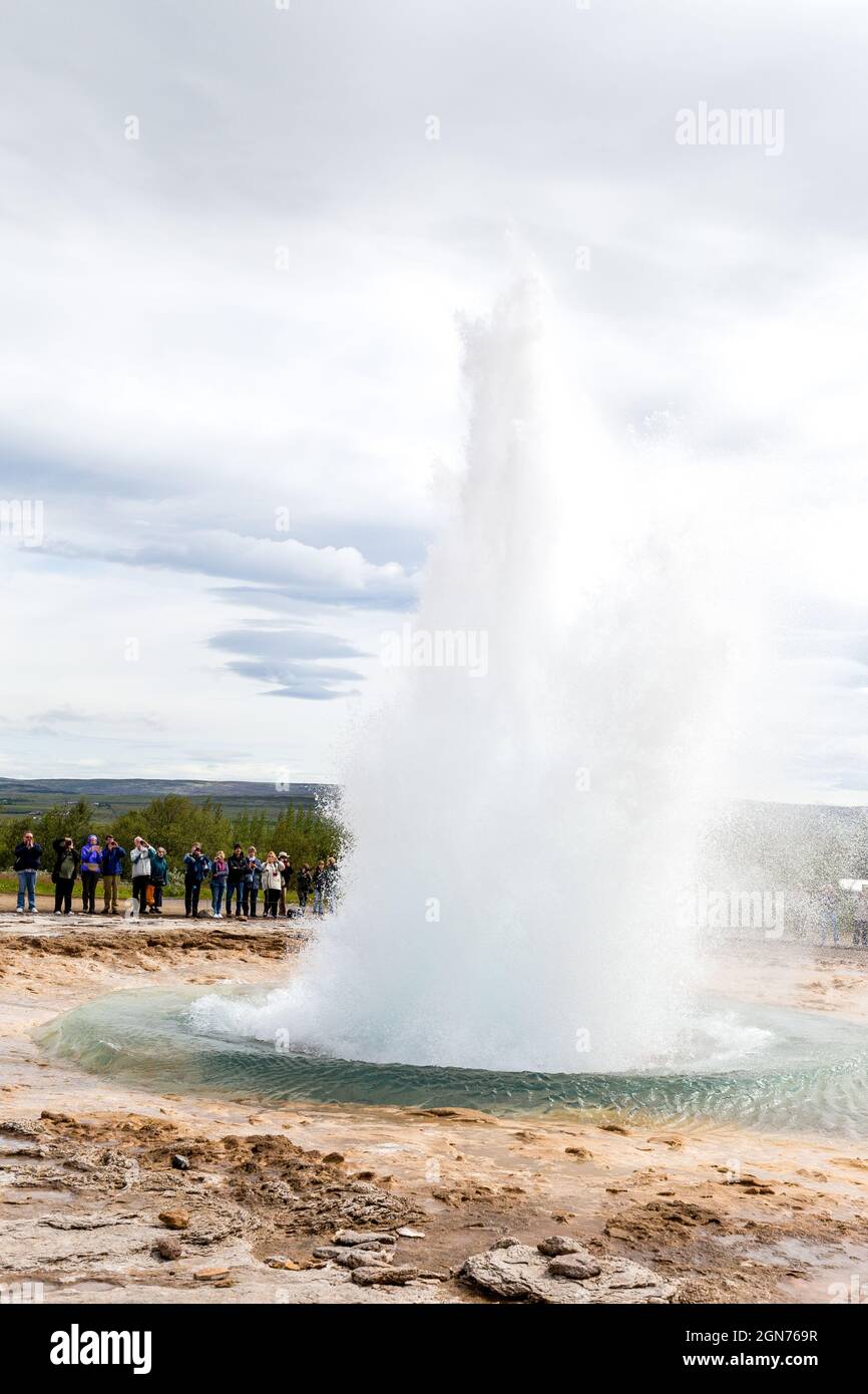 Geyser eruption sequence hi-res stock photography and images - Alamy