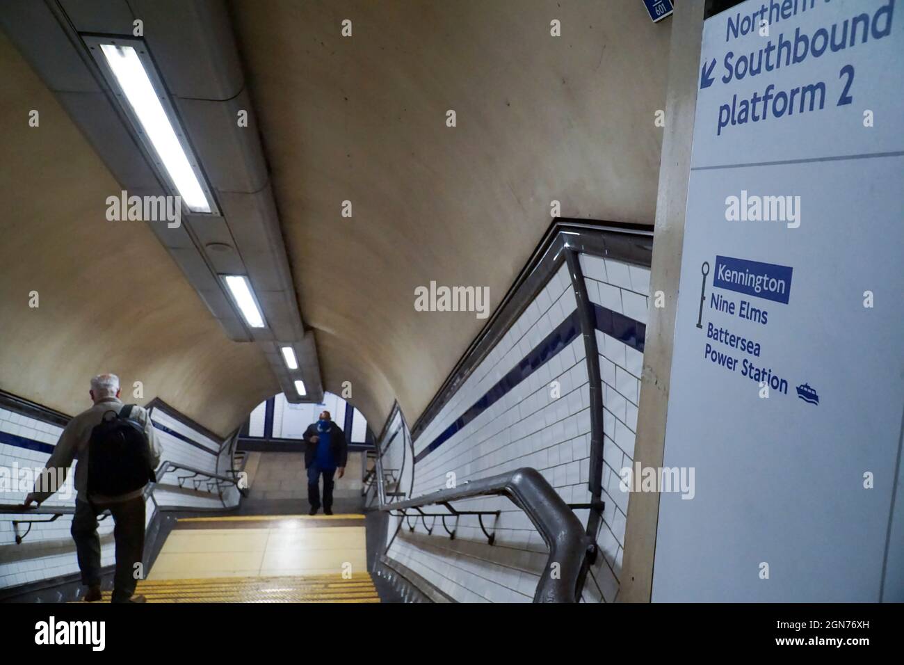 London, UK, 22 September 2021: The new Northern Line extension runs to ...