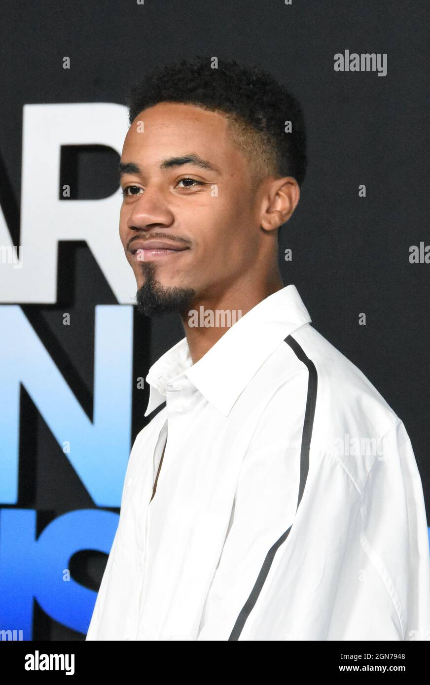 Los Angeles, California, USA 22nd September 2021 Actor DeMarius Copes ...