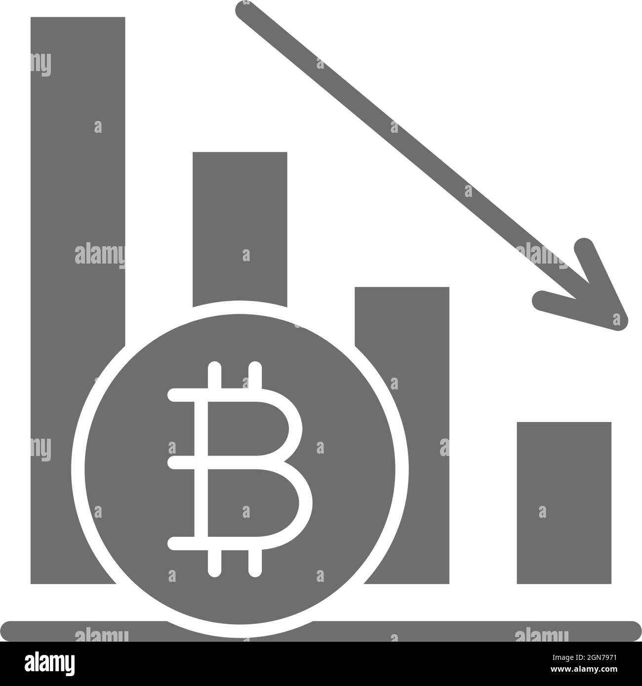 Cryptocurrency chart Black and White Stock Photos & Images - Alamy