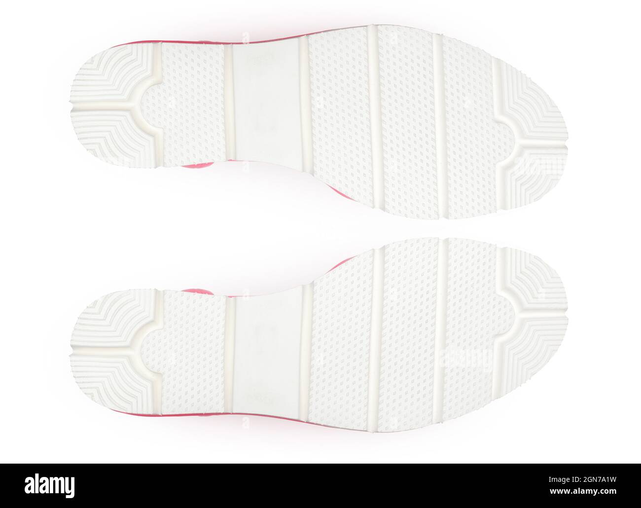 Bottom of shoes, isolated on white background Stock Photo - Alamy