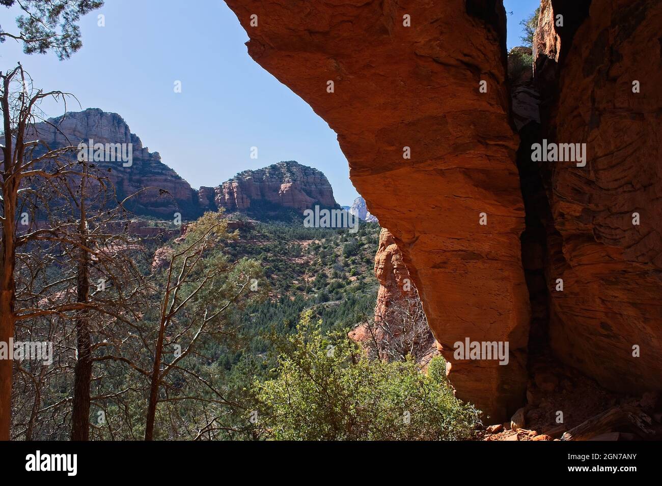 The arches at Soldiers Pass Stock Photo - Alamy