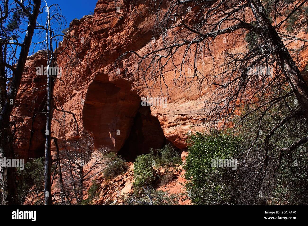 The arches at Soldiers Pass Stock Photo - Alamy