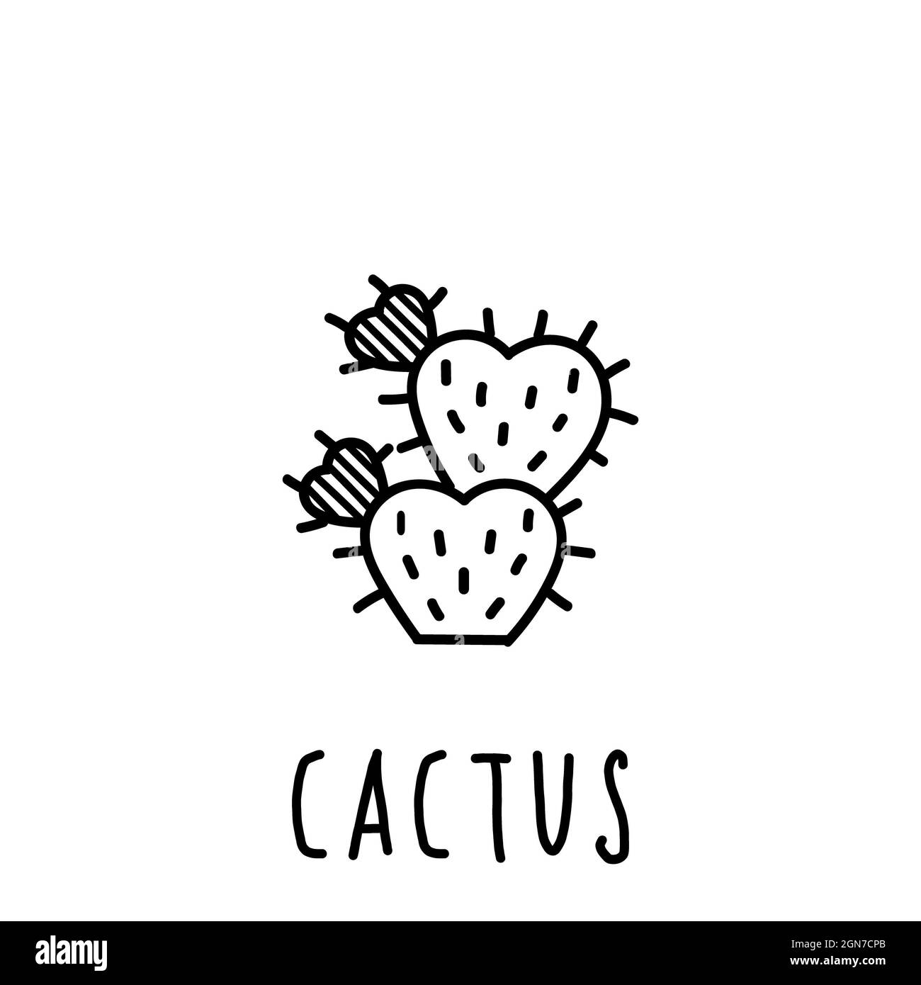 Hand flower line icon Black and White Stock Photos & Images - Alamy