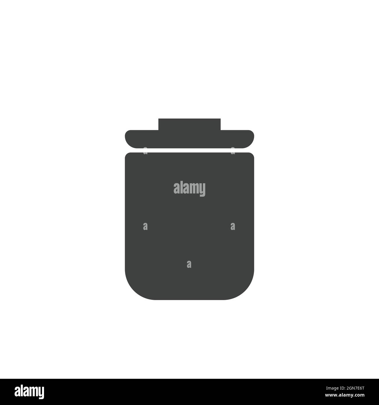 dust bin vector icon, delete icon illustration Stock Vector Image & Art ...