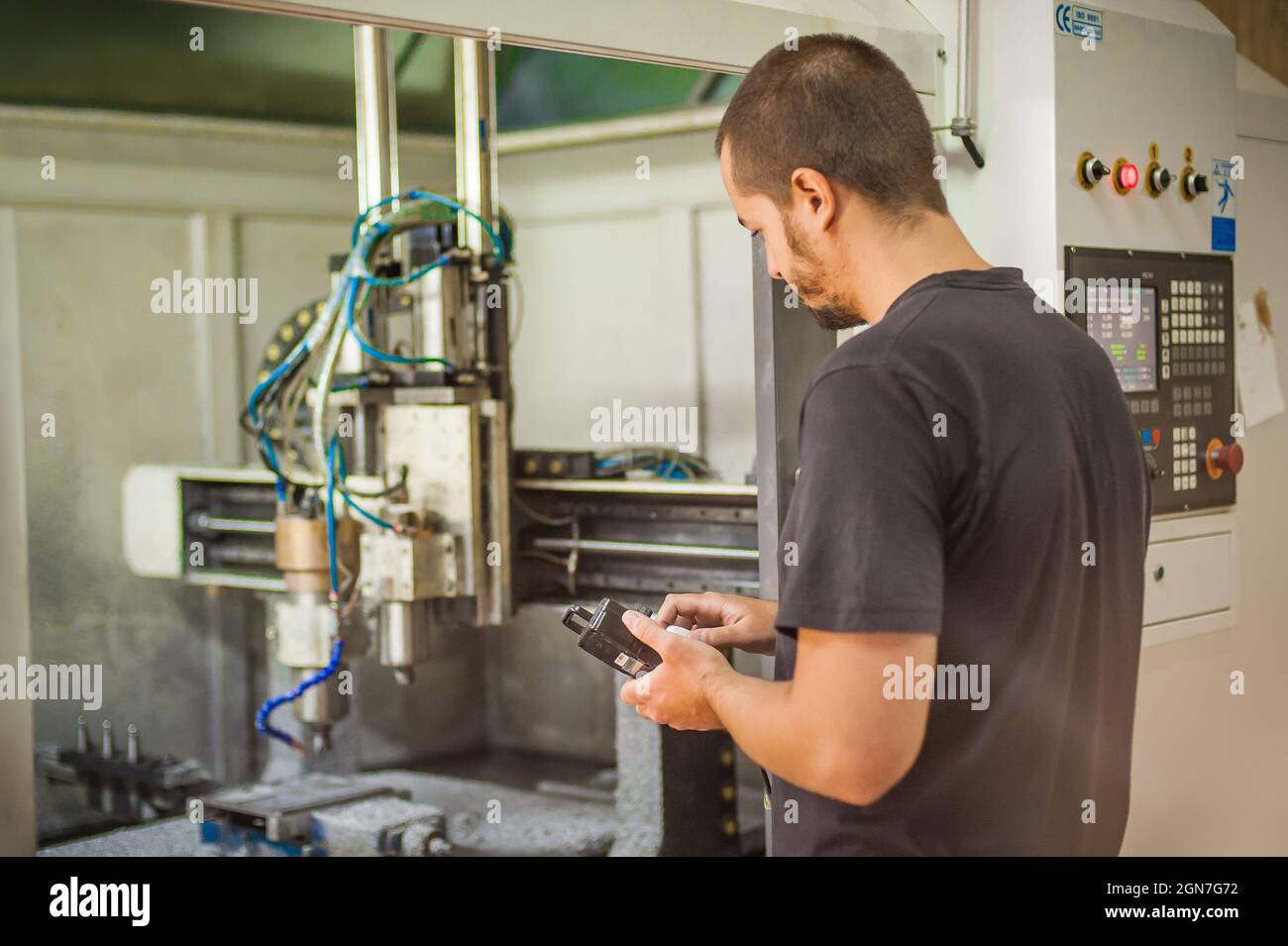 Cnc controller hi-res stock photography and images - Alamy