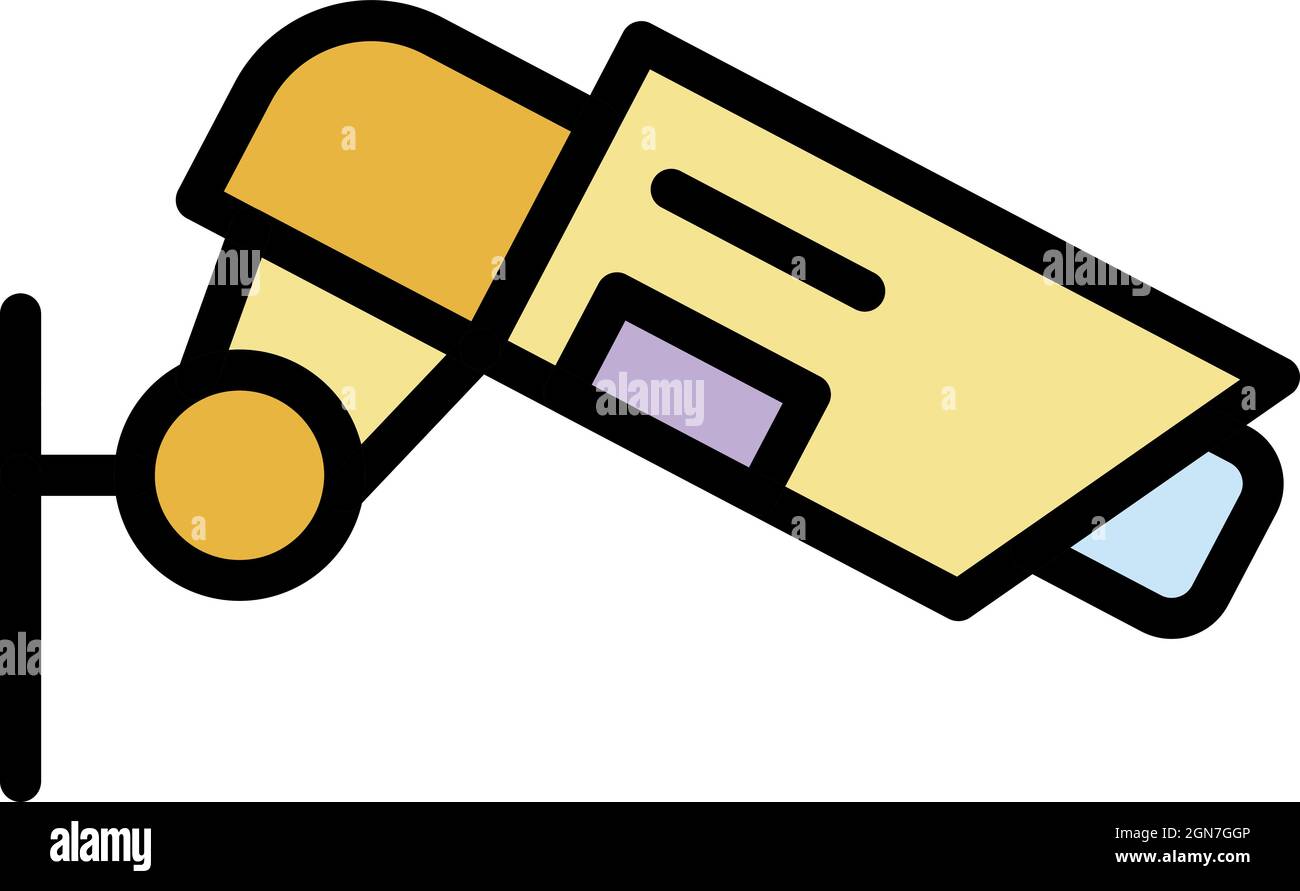 NAME icon. Outline NAME vector icon color flat isolated Stock Vector ...