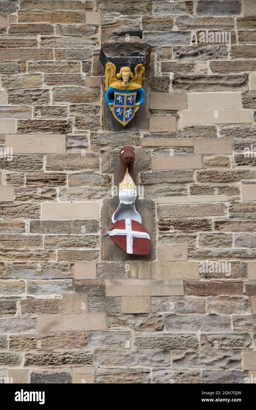 durham university library logo Stock Photo - Alamy
