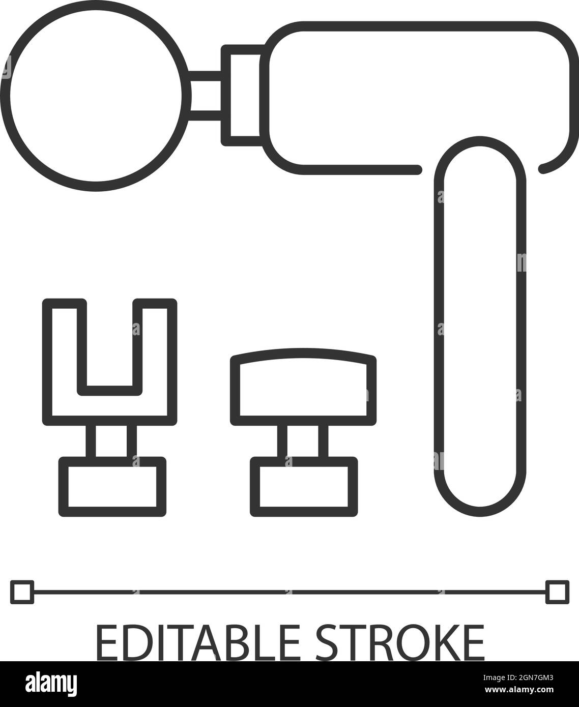 Spa massage tool icon Stock Vector Images - Alamy