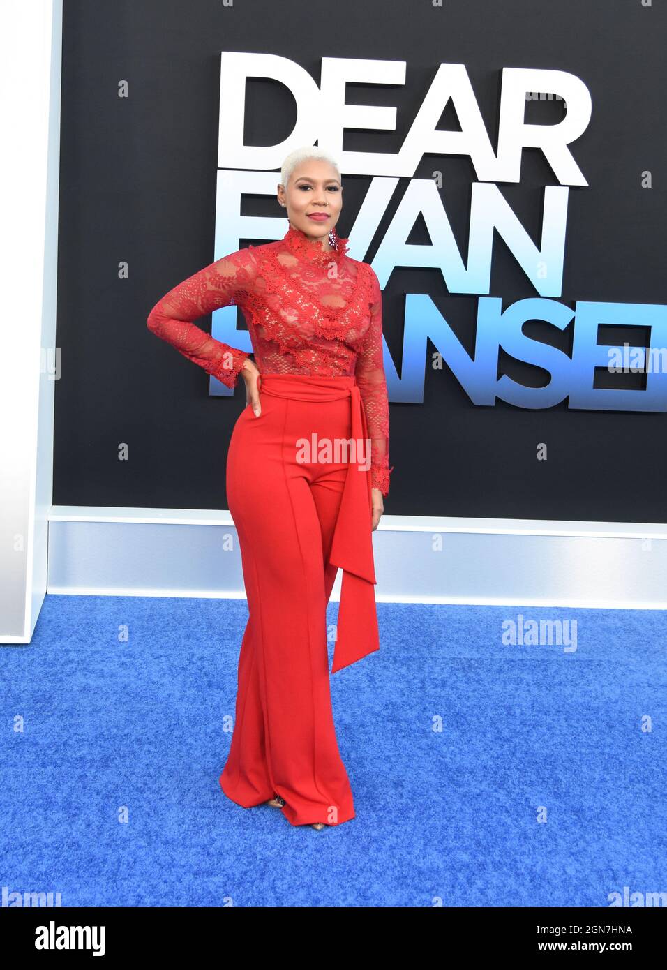 Los Angeles, California, USA 22nd September 2021 Makeup Department Head Stephanie 'Stevie ...