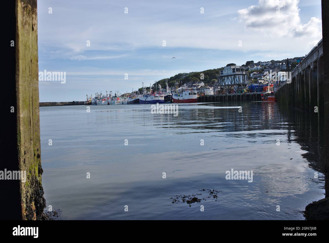 Newlyn harbour Penzance Cornwall UK Stock Photo - Alamy