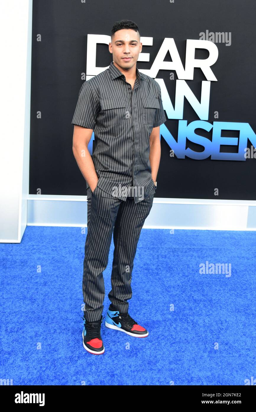 Los Angeles, California, USA 22nd September 2021 Actor Michael Evans ...