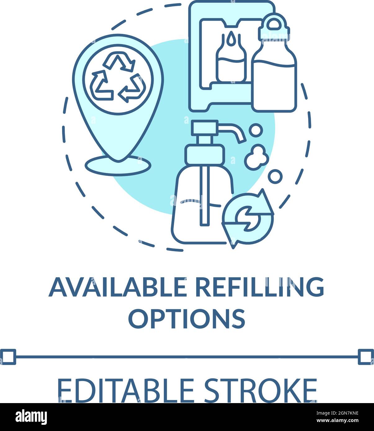 Refilling Stock Vector Images - Alamy