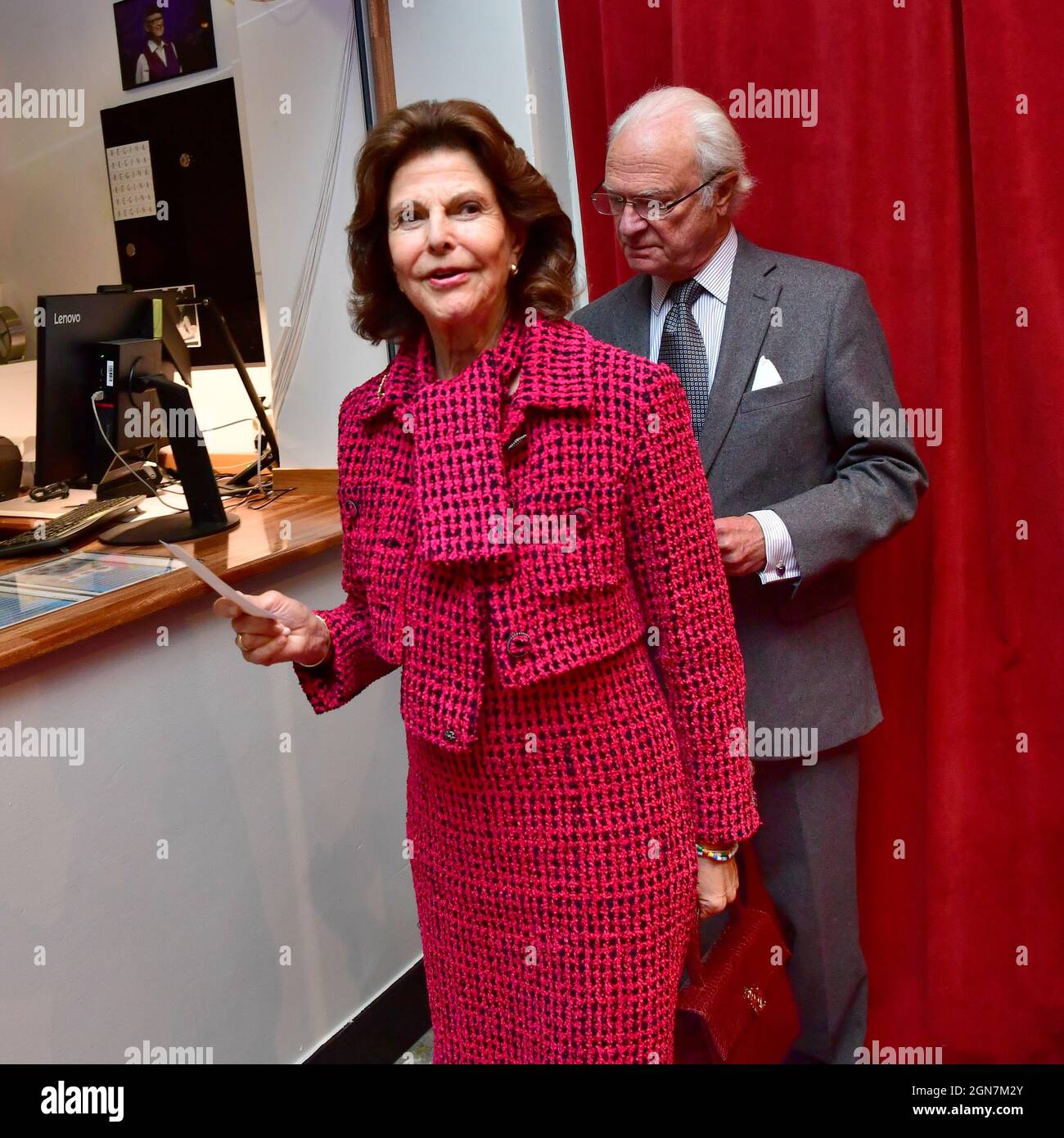 Queen silvia king carl gustaf regina theatre in uppsala hi-res stock photography and images - Alamy