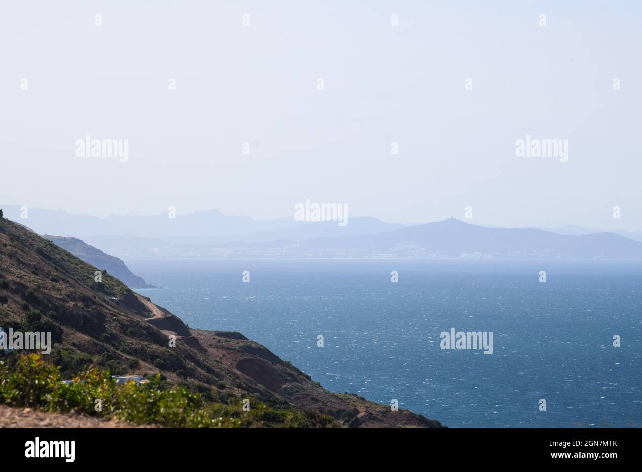 Coastal line in the north of Morocco Stock Photo - Alamy