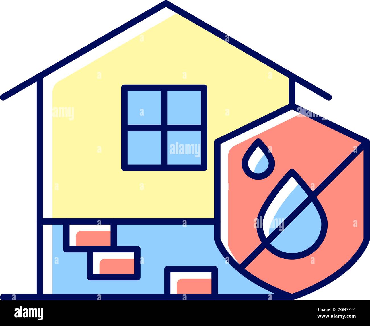 Damp home Cut Out Stock Images & Pictures - Alamy