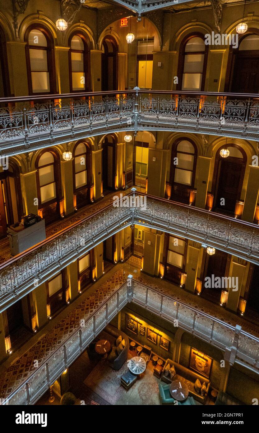The Beekman hotel in downtown Manhattan NYC Stock Photo - Alamy