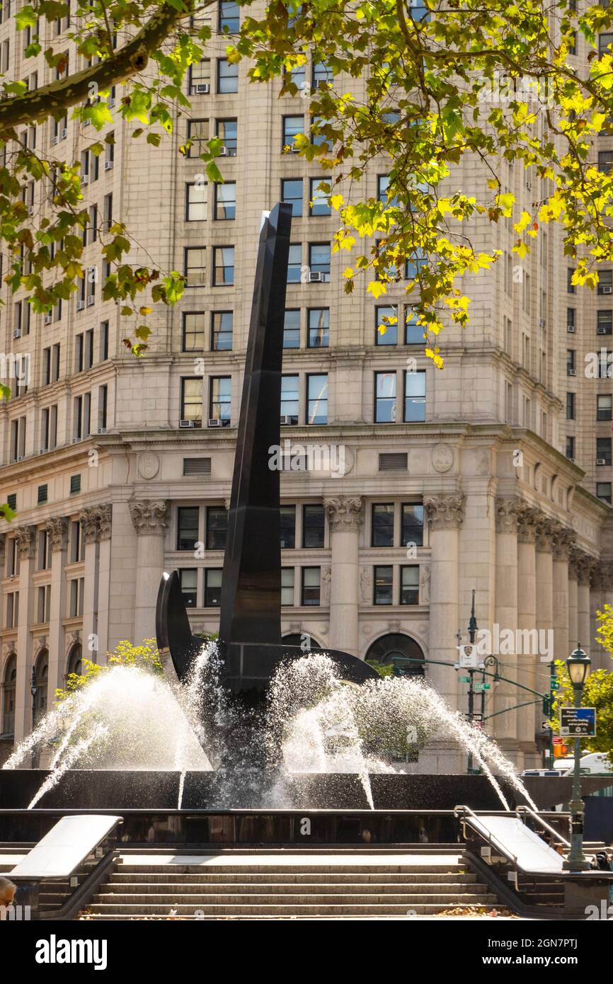 Triumph of the Human Spirit sculpture in Foley Square downtown ...