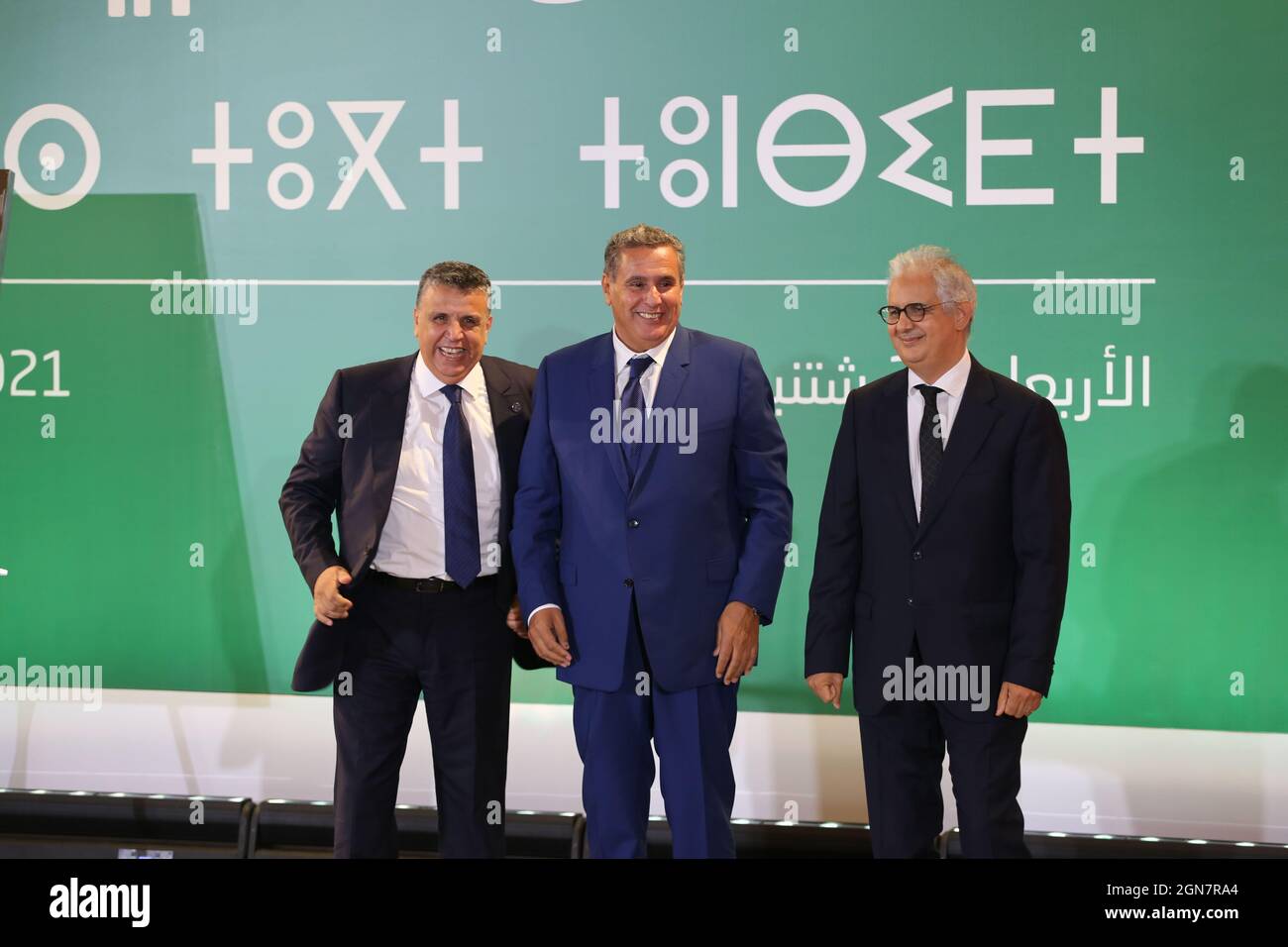 Aziz Akhannouch, Premier Ministre Marocain, Parti RNI Stock Photo - Alamy