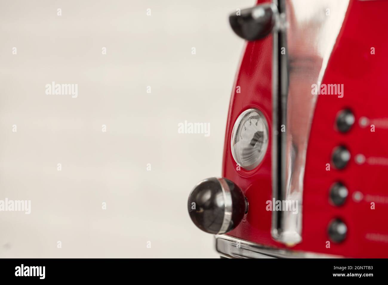 Closeup black shiny toaster hi-res stock photography and images - Alamy