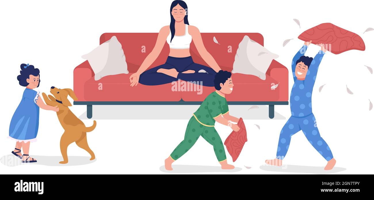 Calm Cartoon Characters