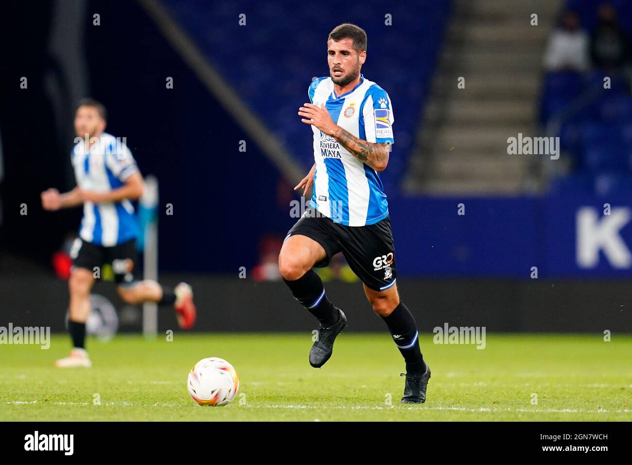 Fran Merida of RCD Espanyol during the La Liga match between RCD ...