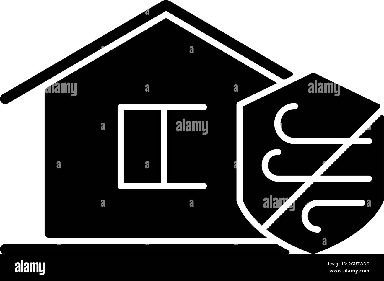 Weather resistance black glyph icon Stock Vector Image & Art - Alamy