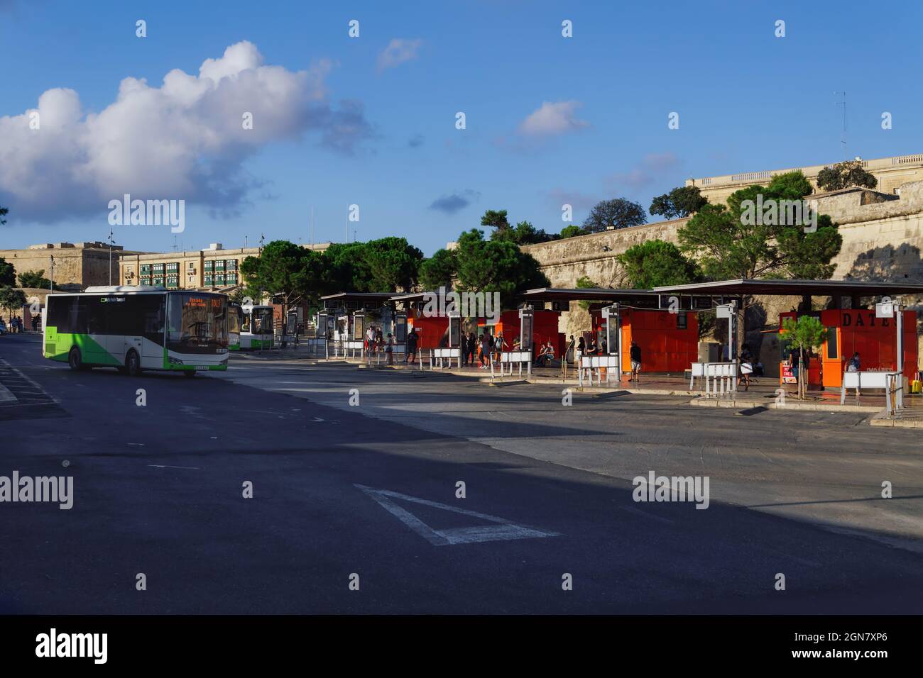Valletta coaches terminal hi-res stock photography and images - Alamy